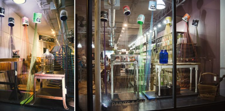 Eco Simplista | String Window Display - DUOFAB